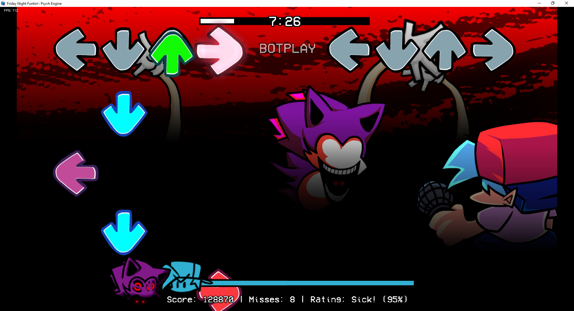 Triple trouble consoku high effort UPDATE Mod for Friday Night Funkin ...