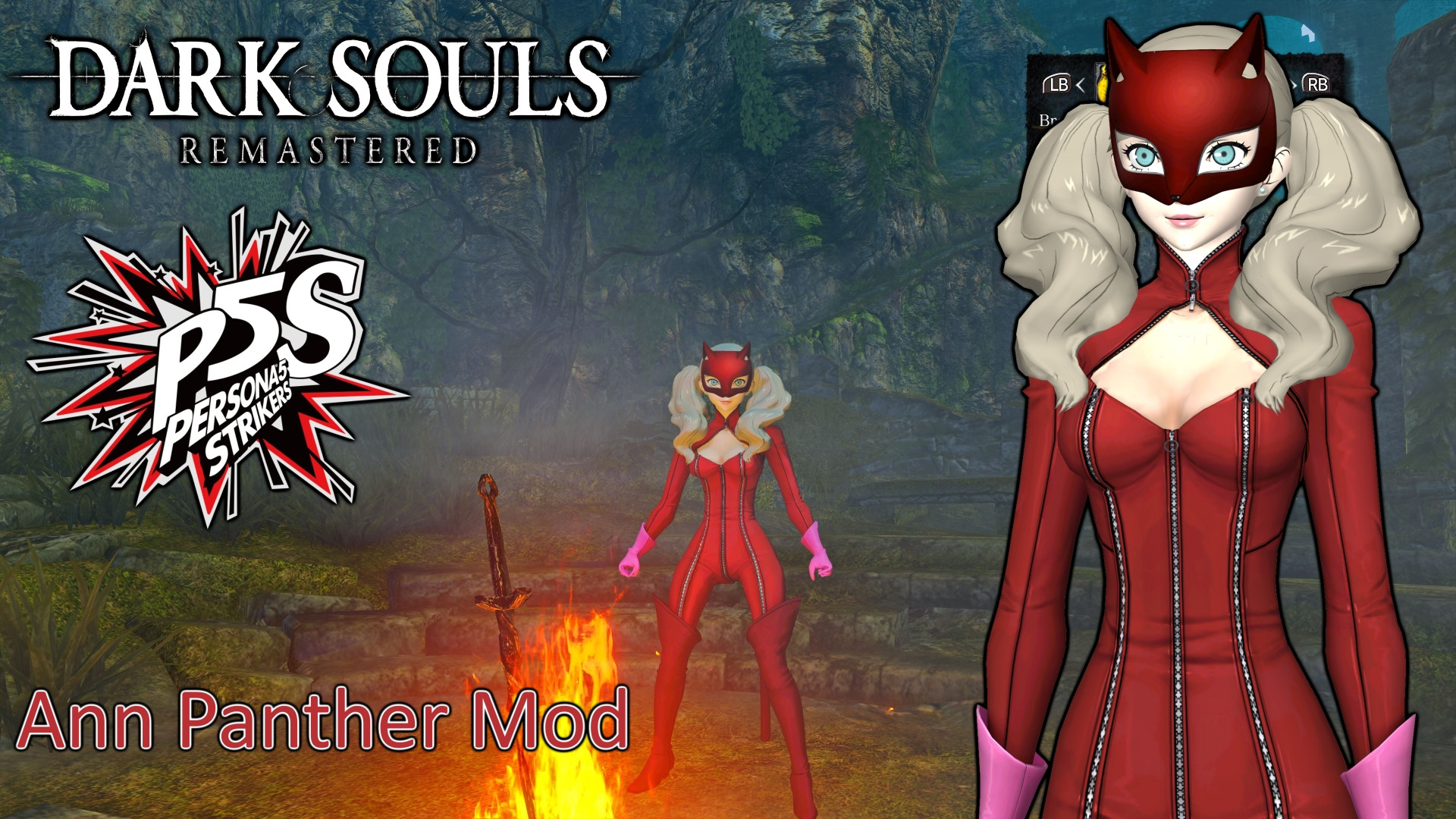 DSR Persona 5 Strikers Ann Panther Mod Mod for Dark Souls Remastered ...