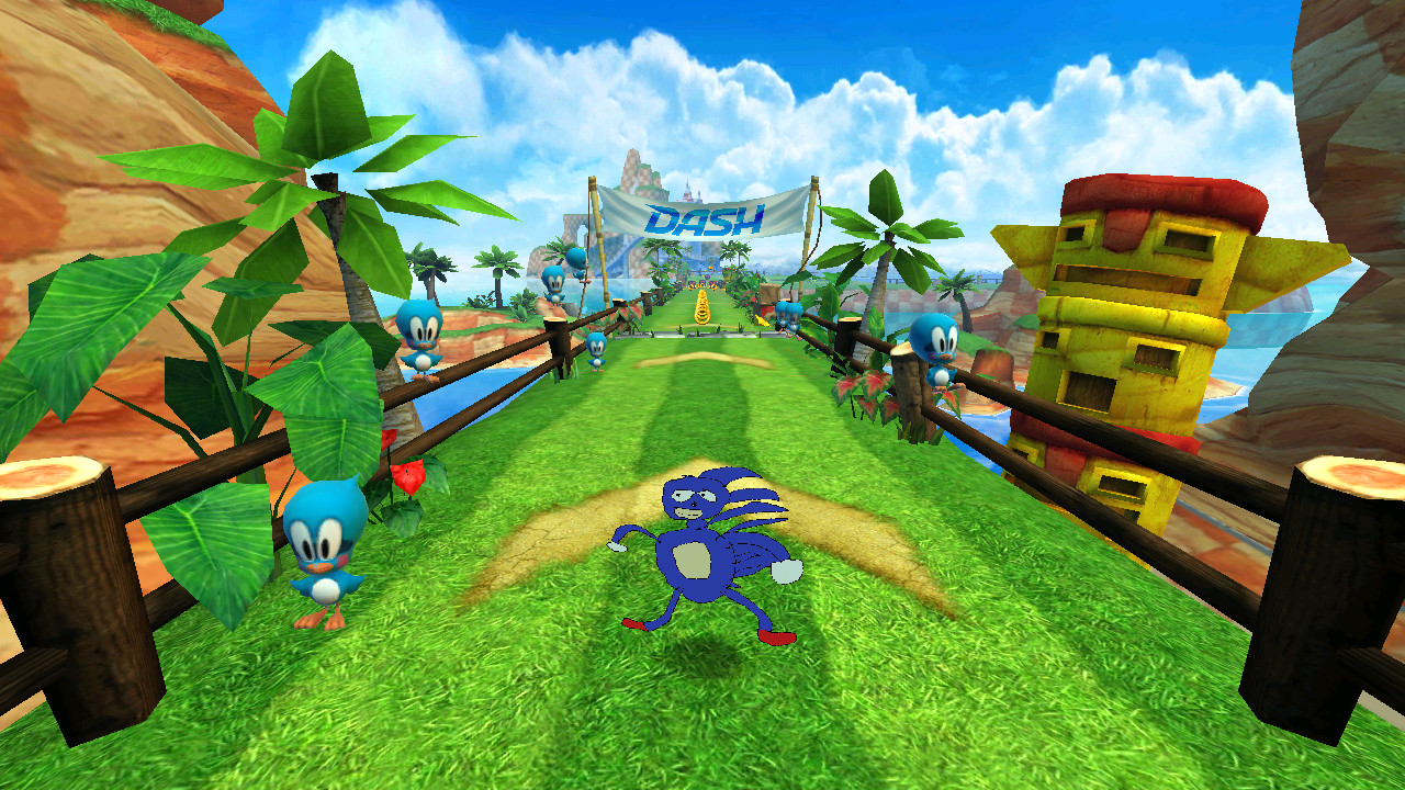 Sanic Hegehog Mod for Sonic Dash | SD Mods