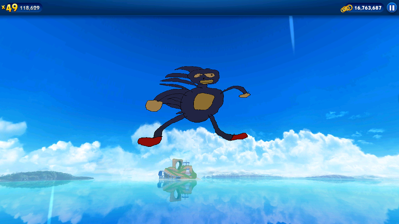 Sanic Hegehog Mod for Sonic Dash | SD Mods