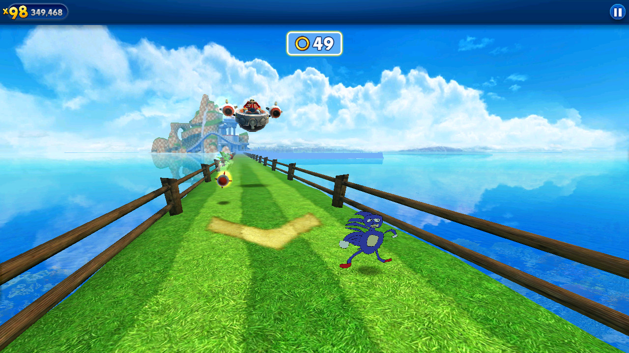 Sanic Hegehog Mod for Sonic Dash | SD Mods