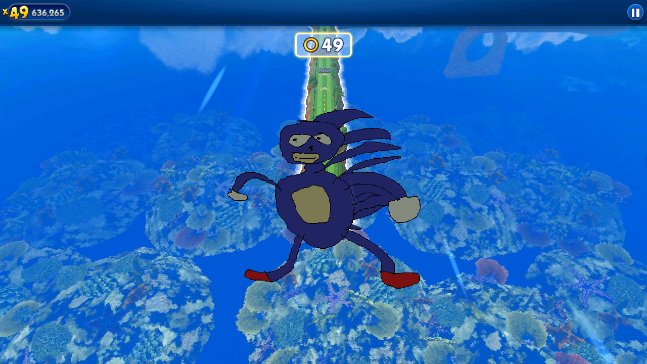 Sanic Hegehog Mod for Sonic Dash | SD Mods