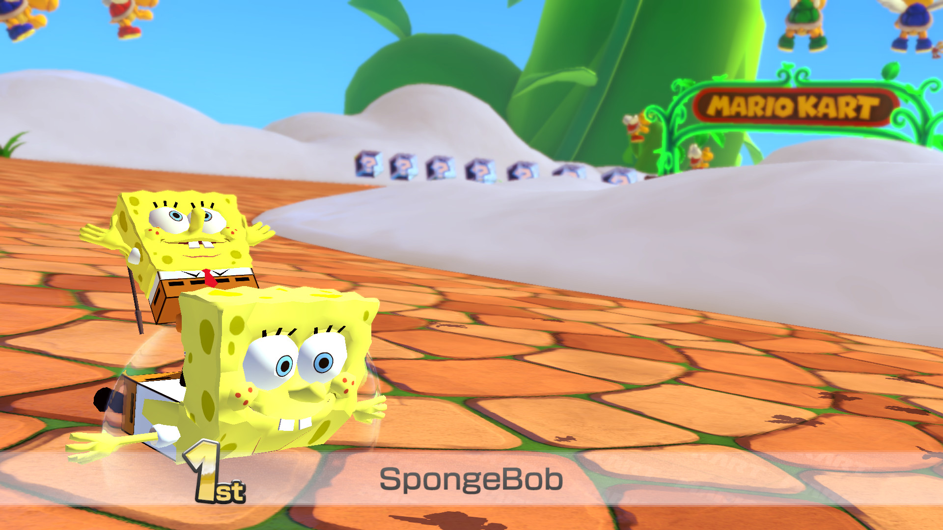 Spongebob Vs Mario