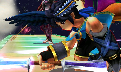 Light Blue Dark Pit [Super Smash Bros. (3DS)] [Mods]