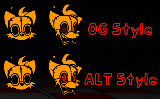 Restored Tails Doll Icons [Friday Night Funkin'] [Mods]