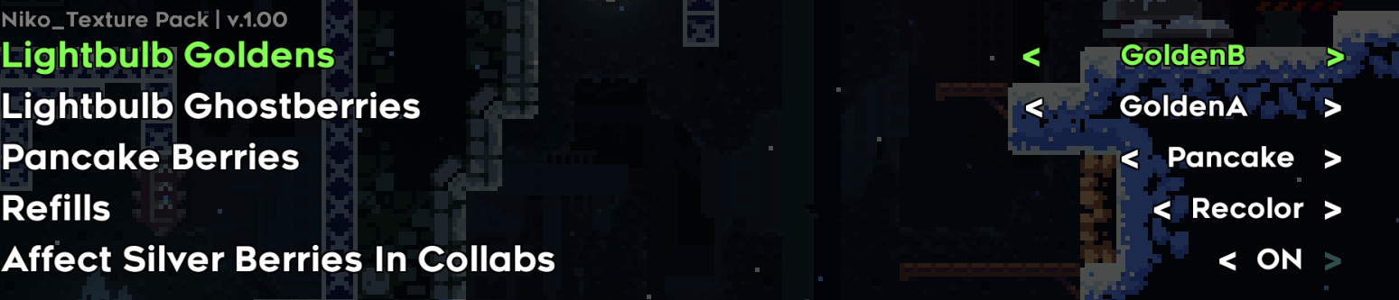 Niko's TexturePack Mod for Celeste | Celeste Mods