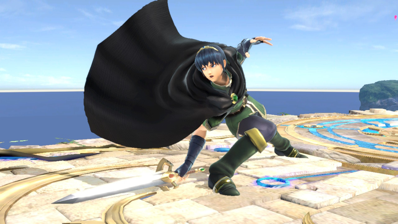 Brawl Marth - Green Alt Mod for Super Smash Bros. Ultimate | SSBU Mods