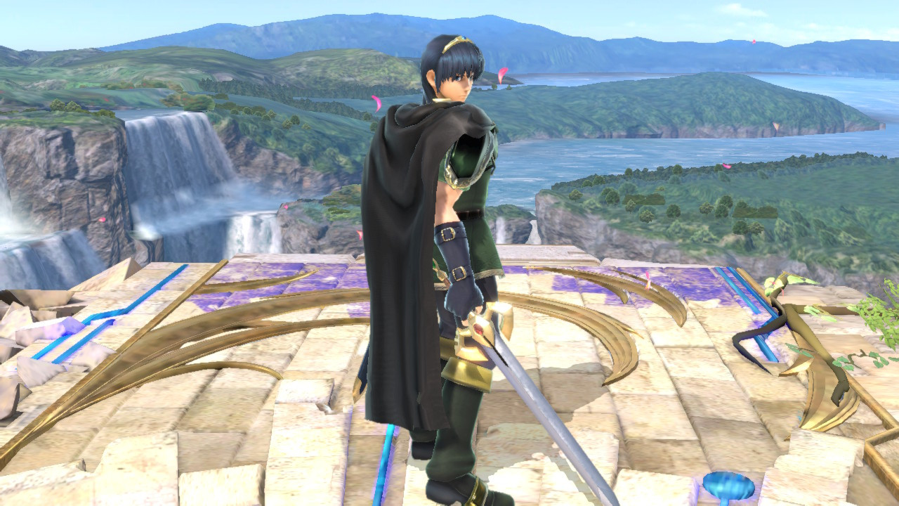 Brawl Marth - Green Alt Mod for Super Smash Bros. Ultimate | SSBU Mods