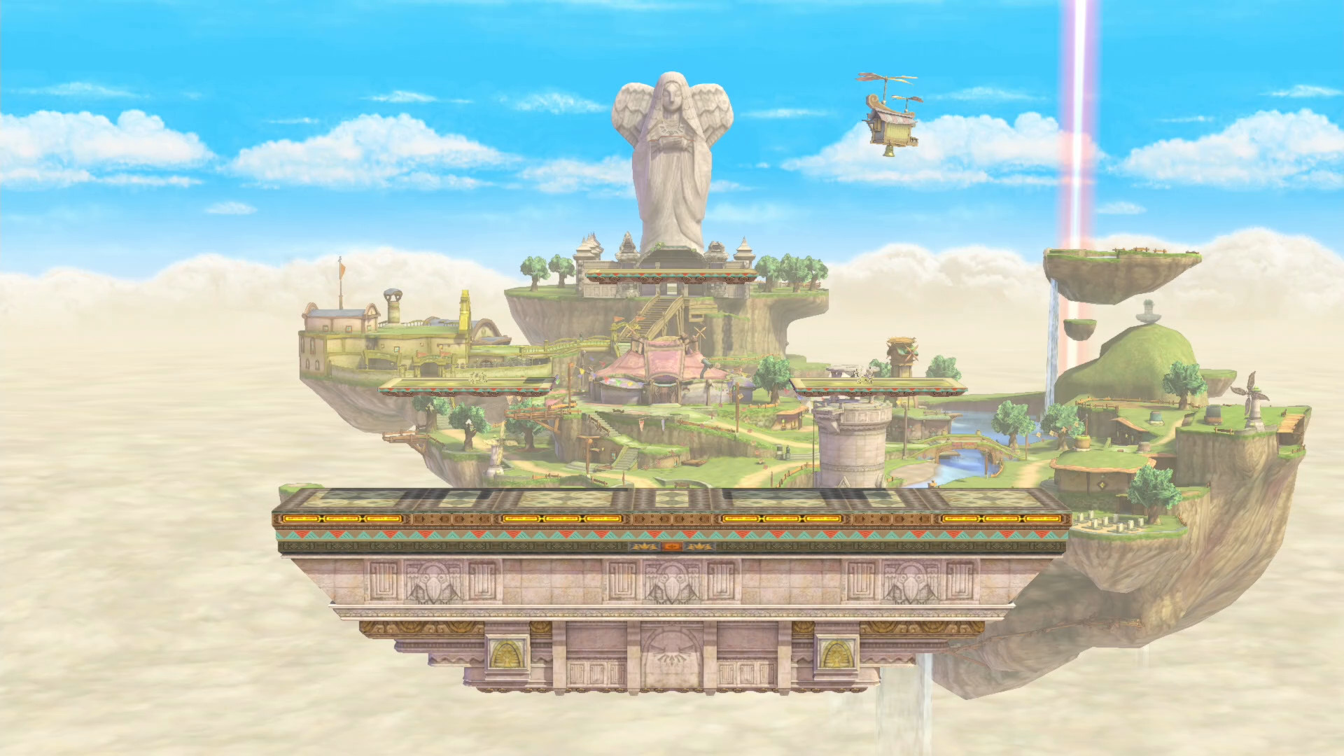 Skyloft City Mod for Super Smash Bros. Ultimate | SSBU Mods