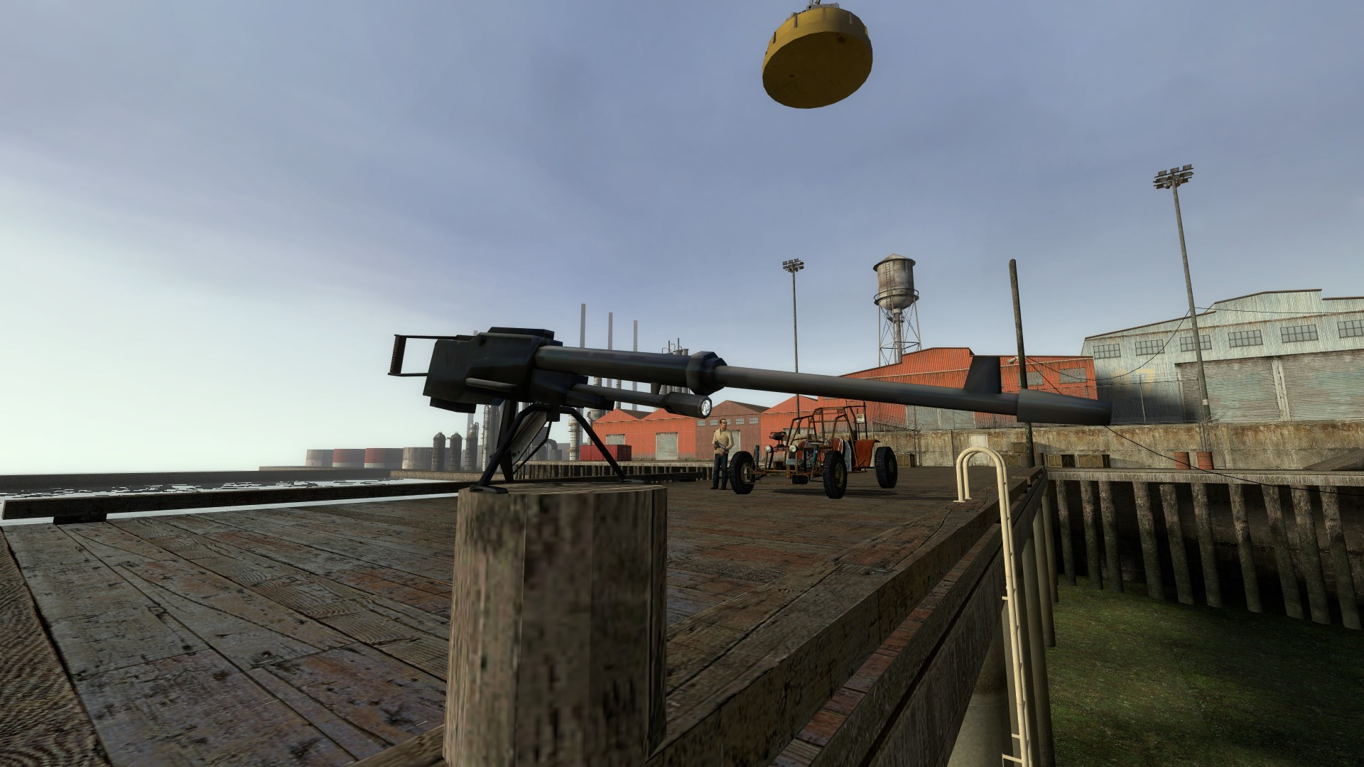 Emplaced APC gun [Half-Life 2] [Mods]