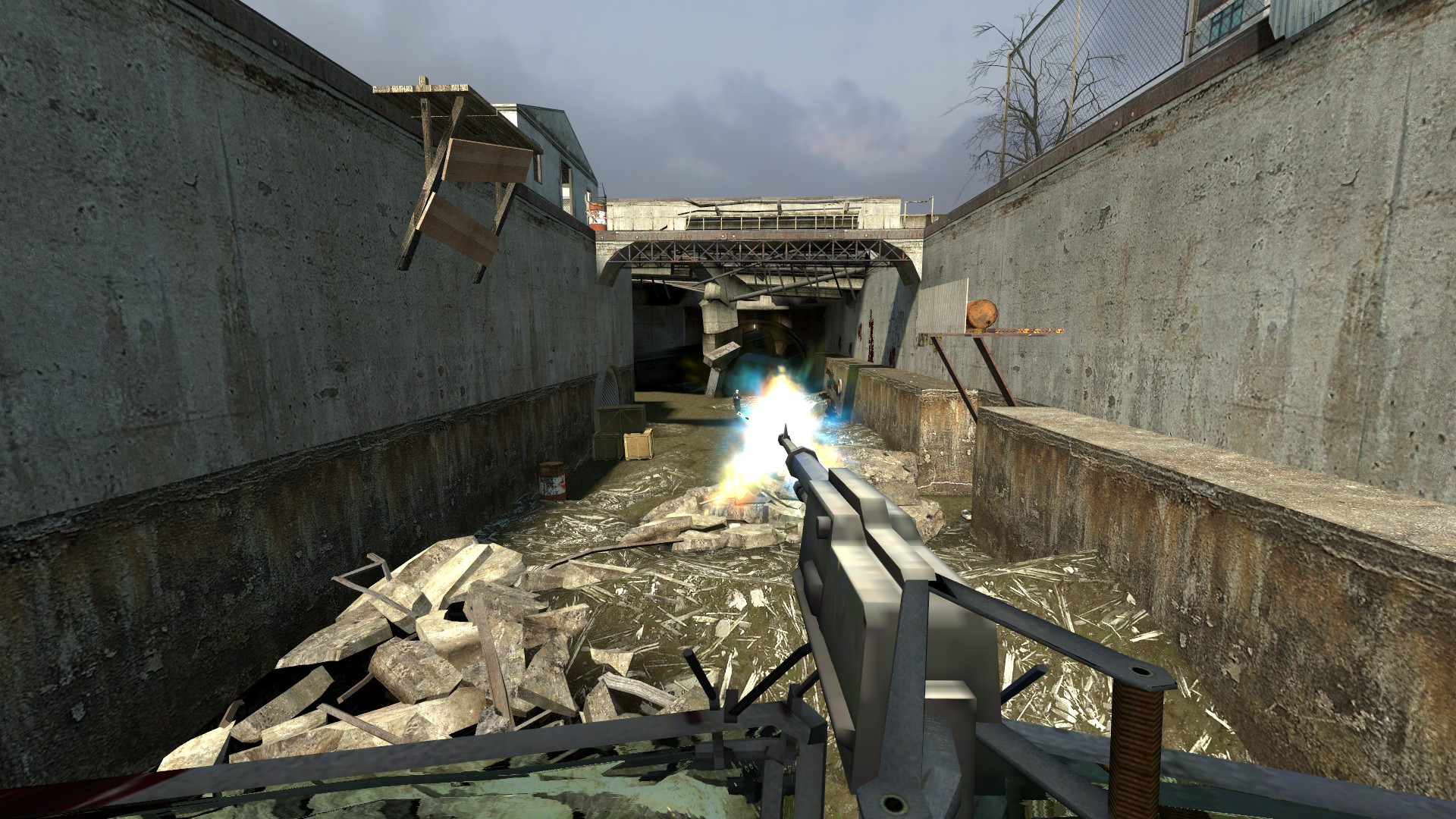 Emplaced APC gun [Half-Life 2] [Mods]