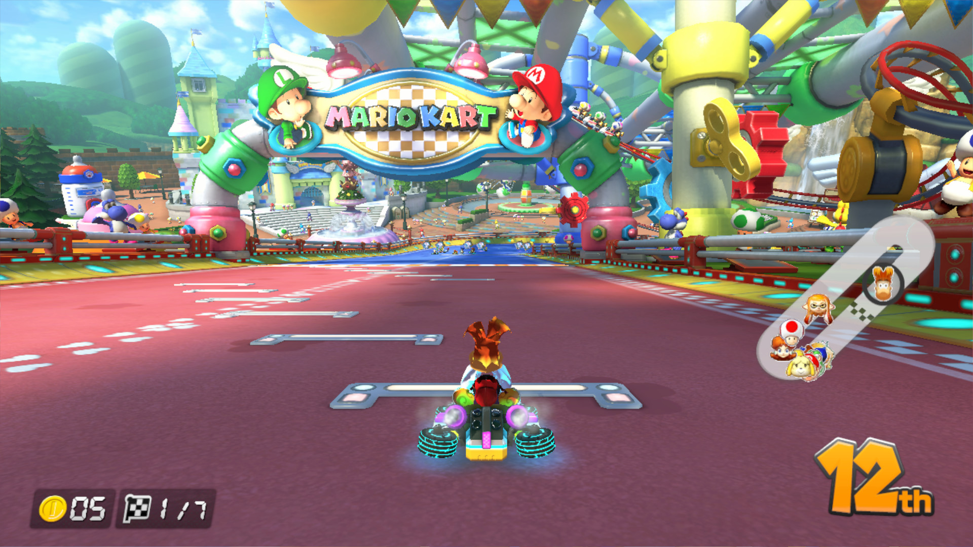 Rayman HD UI Icons Mod for Mario Kart 8 | MK8 Mods