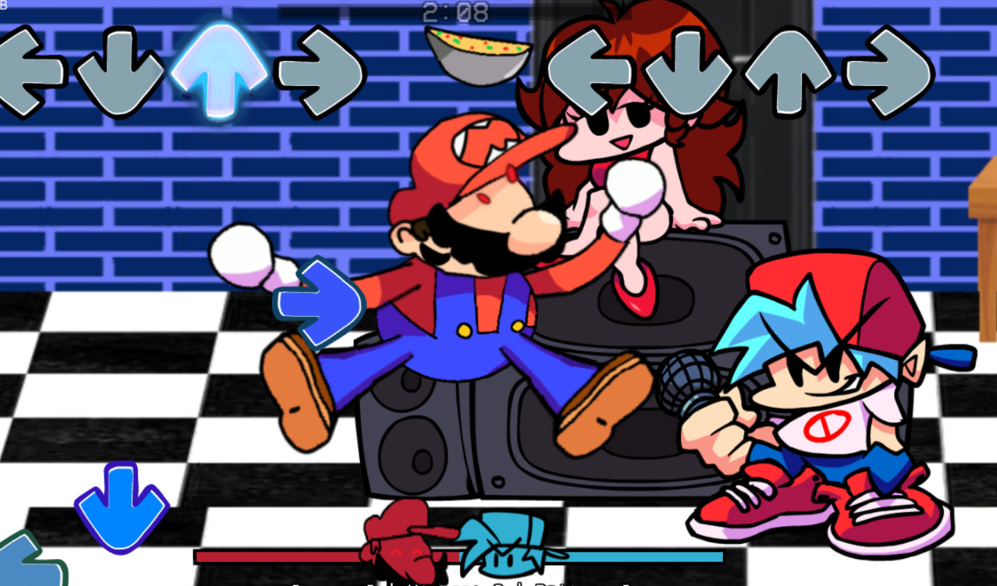 Soup from the Mario Mix But its PLAYABLE! Mod for Friday Night Funkin ...