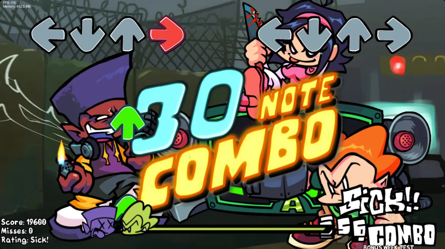 Bonus week fanmade [pico vs darnell] Mod for Friday Night Funkin' | FNF ...