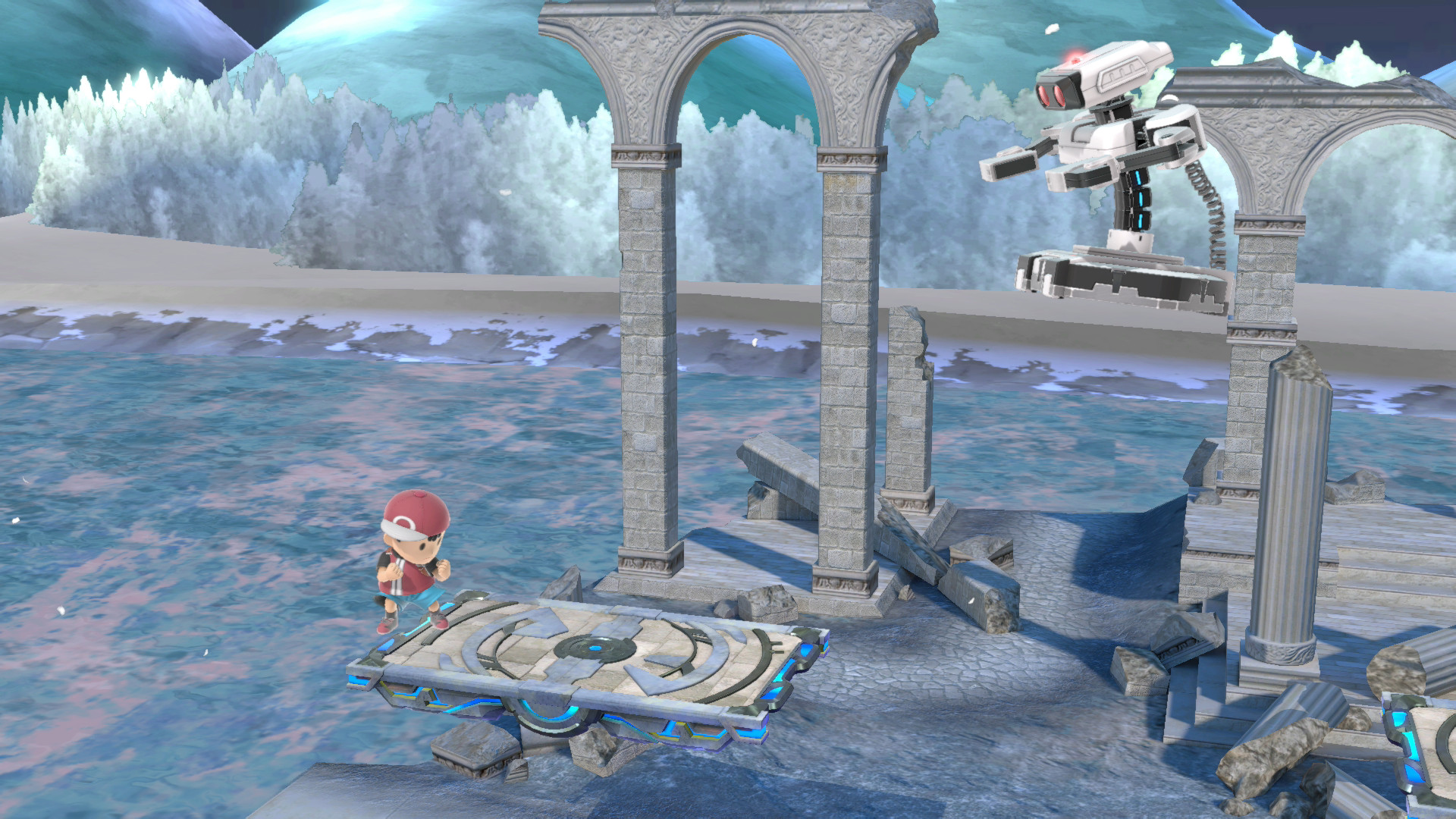 Snowy Small Battlefield Mod for Super Smash Bros. Ultimate | SSBU Mods
