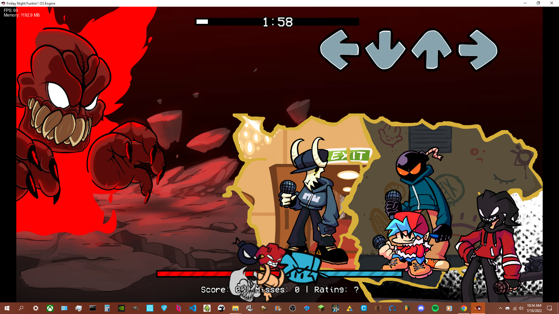 Ultimate Rage FULL WEEK! 2.6 SmolFix Mod for Friday Night Funkin' | FNF ...