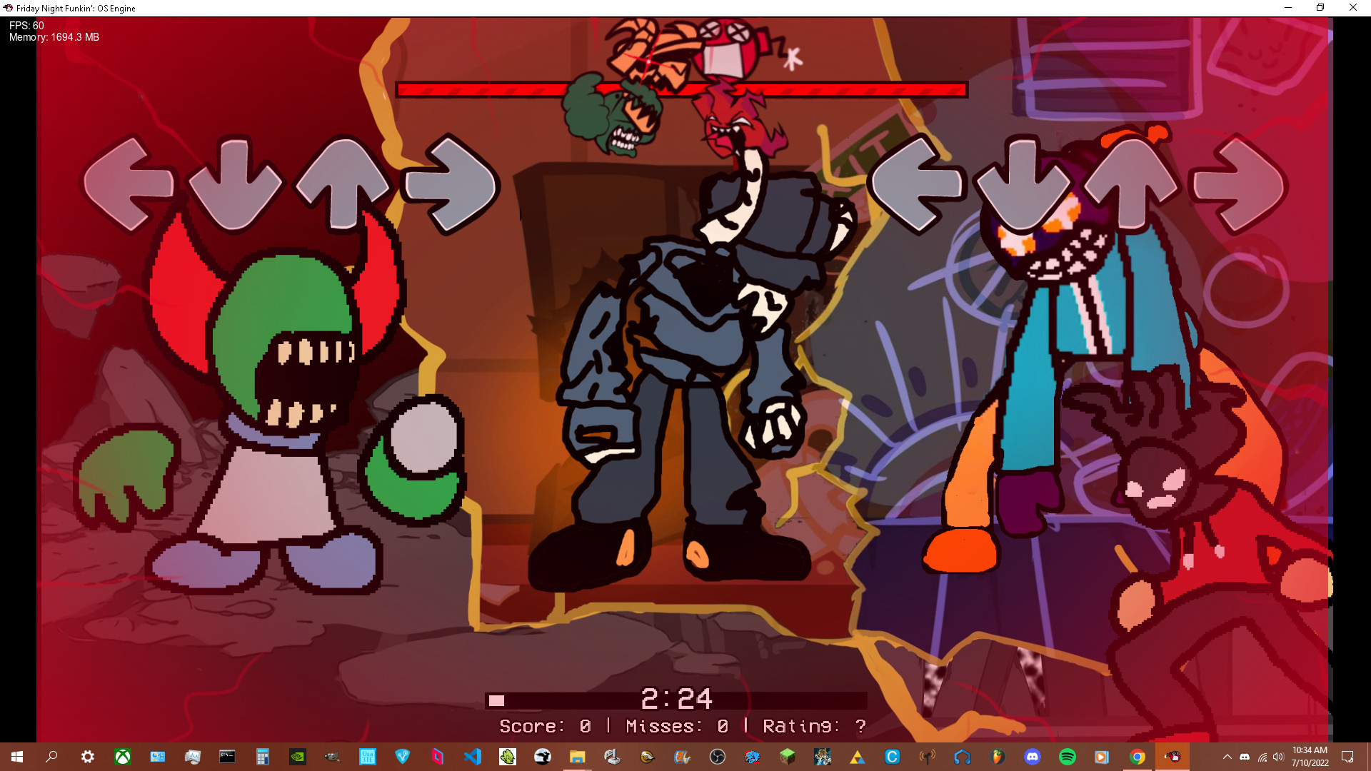 Ultimate Rage FULL WEEK! 2.6 SmolFix Mod for Friday Night Funkin' | FNF ...