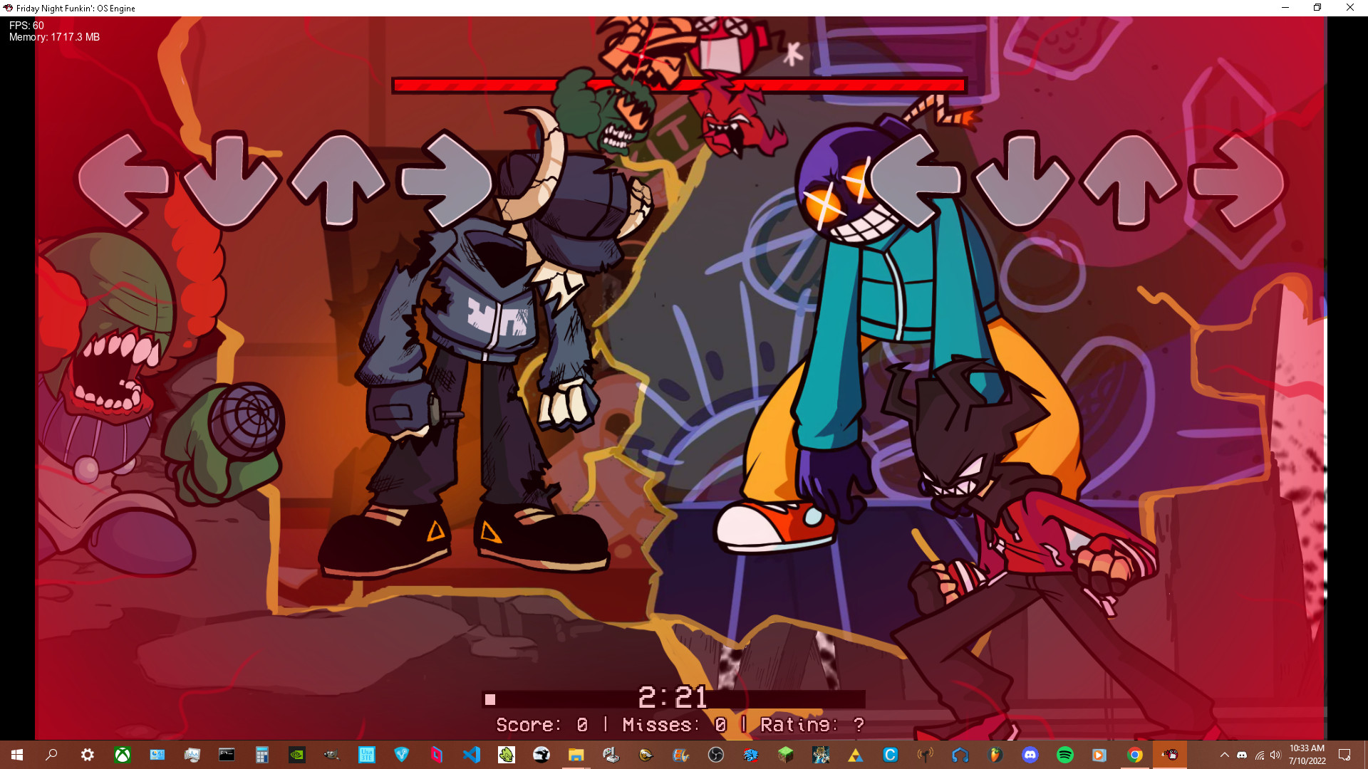 Ultimate Rage FULL WEEK! 2.6 SmolFix Mod for Friday Night Funkin' | FNF ...