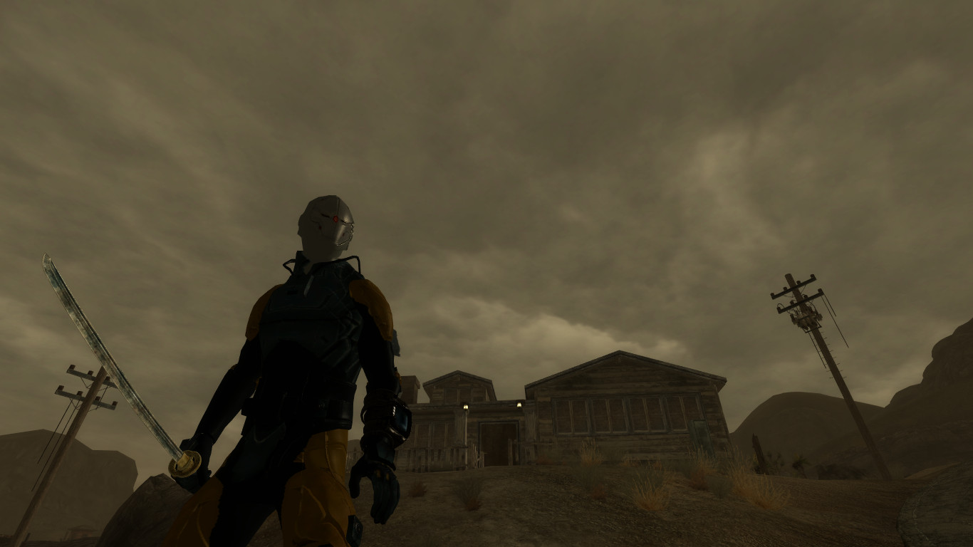 Gray Fox Stealth Suit Mod for Fallout: New Vegas | FO:NV Mods