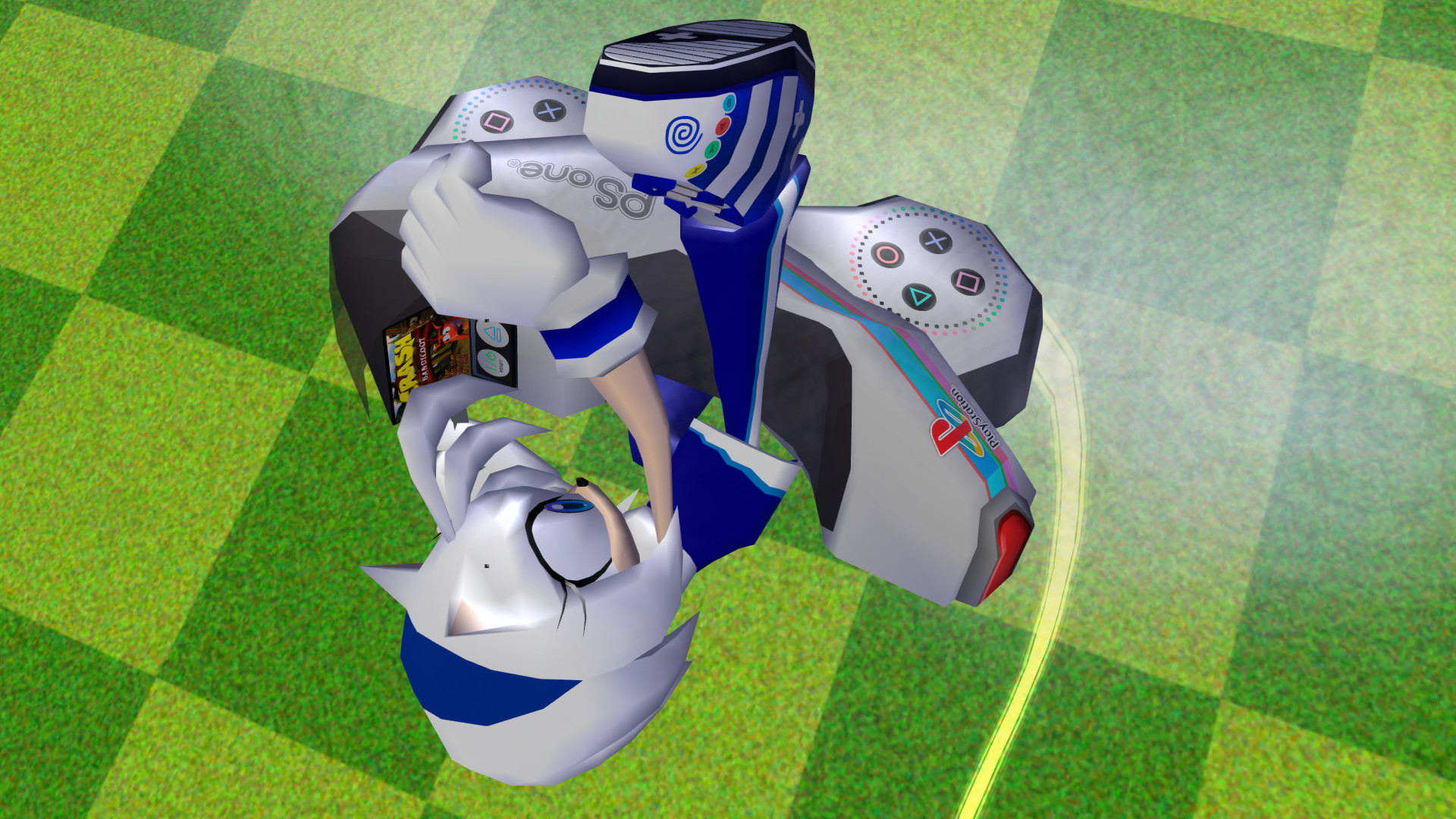 PSOne Hang On [Sonic Riders (GameCube)] [Mods]