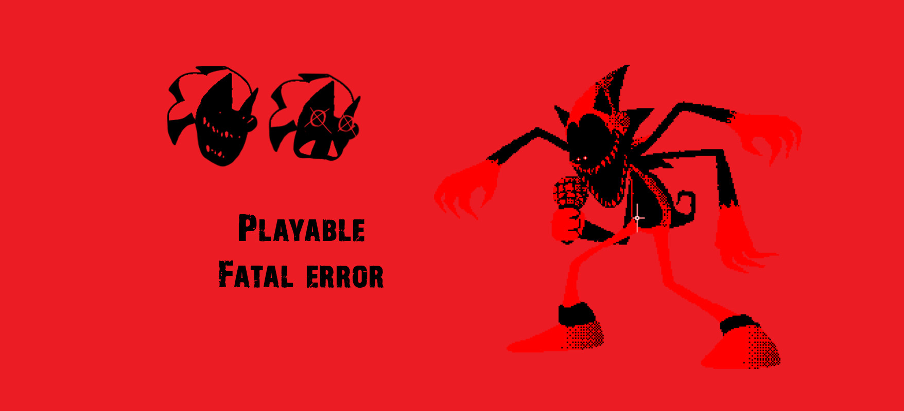 Playable Fatal error Mod for Friday Night Funkin' | FNF Mods