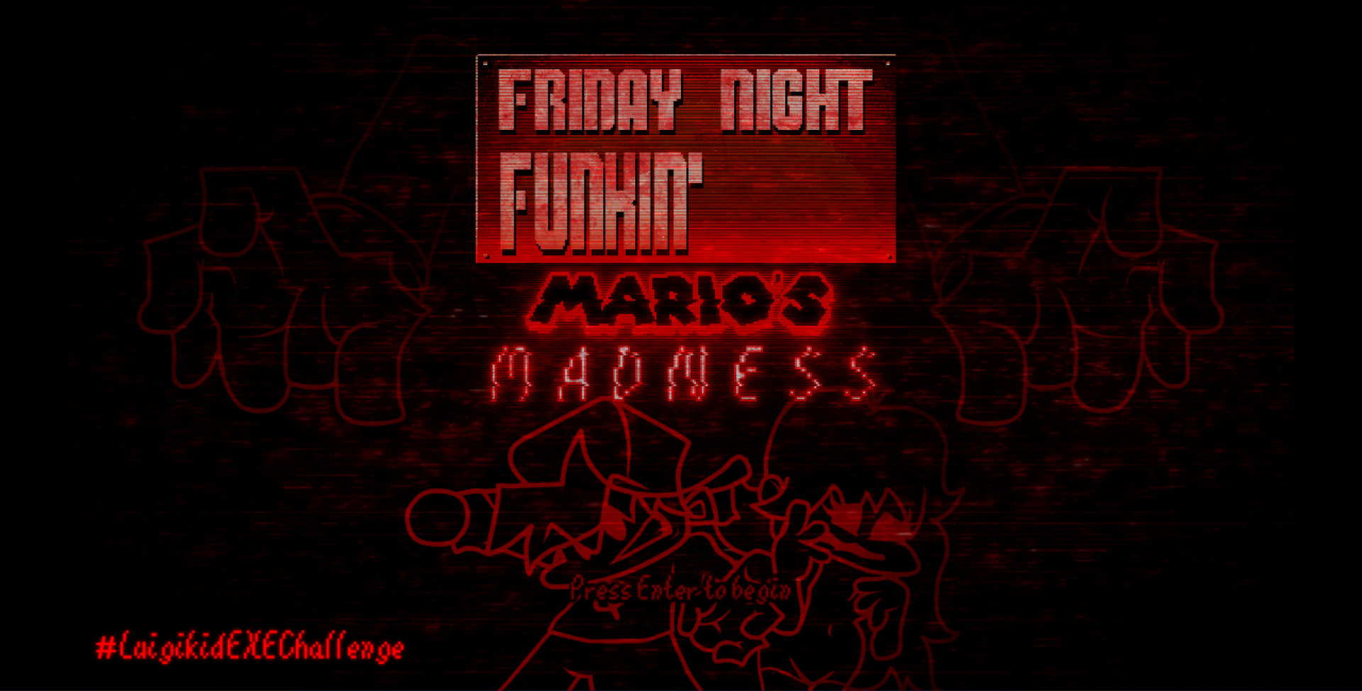 FNF Mario's Madness Nintendo Switch Port Mod for Friday Night Funkin' | FNF Mods