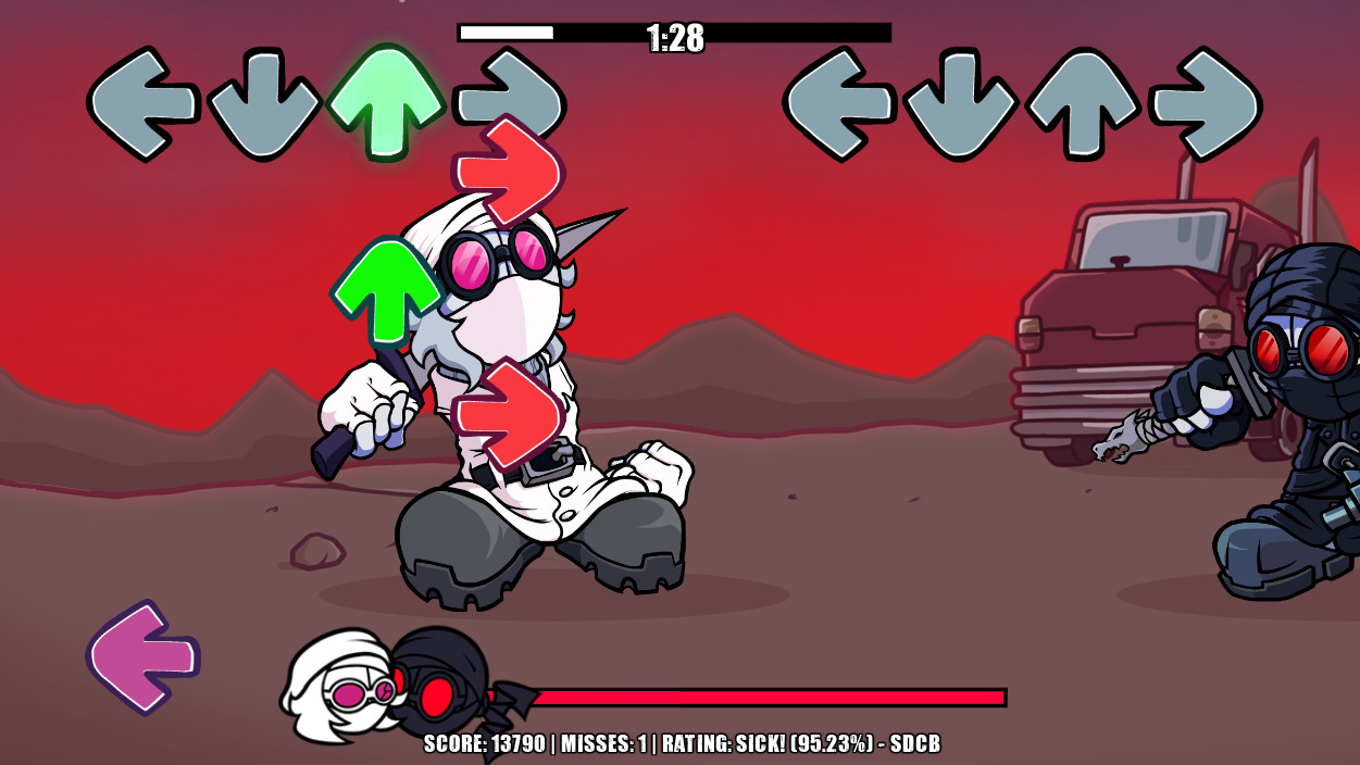 Friday Night Madness: Nevada's Most Wanted Mod for Friday Night Funkin ...