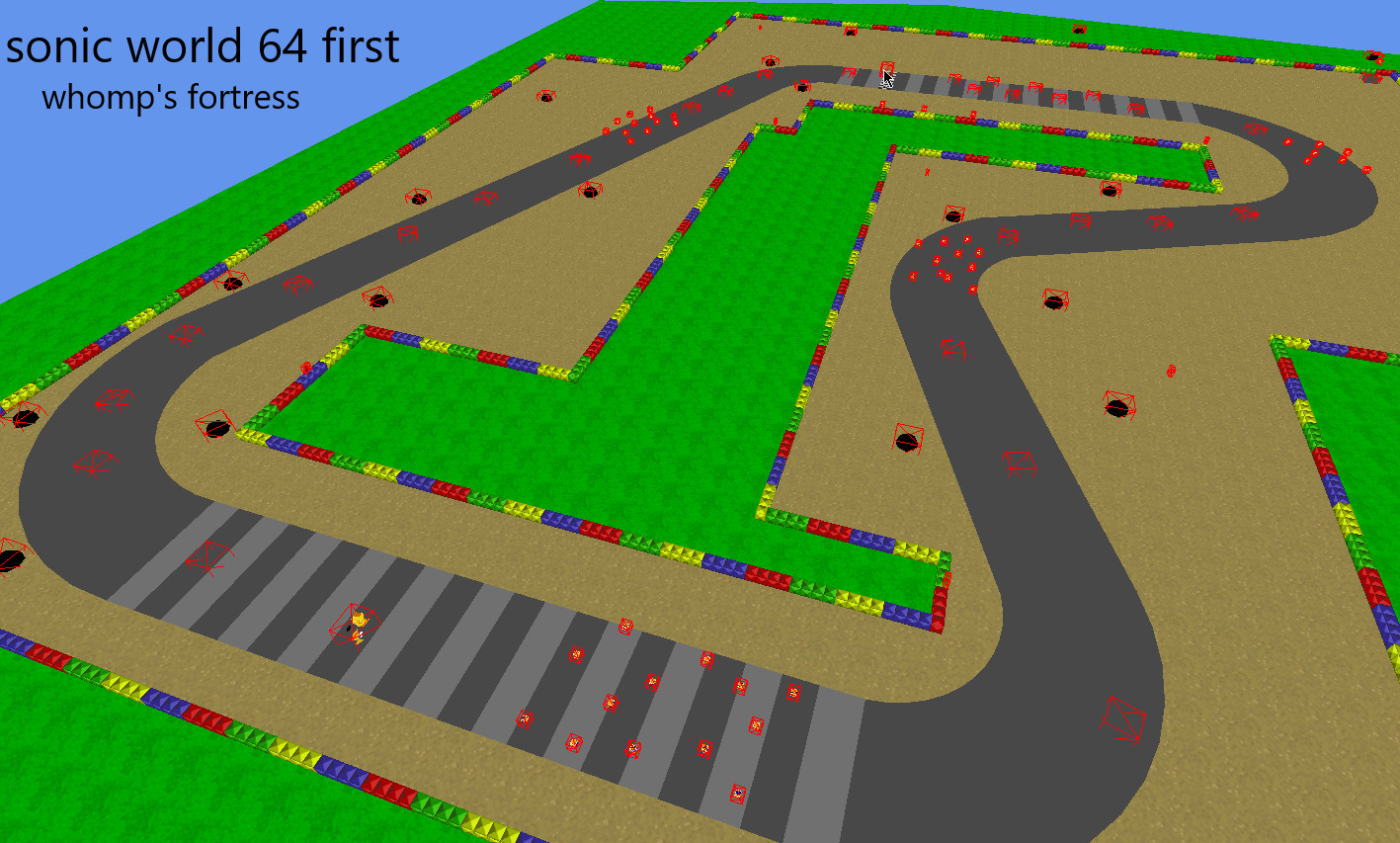Sonic World 64 Ver. Mod for Super Mario 64 | SM64 Mods