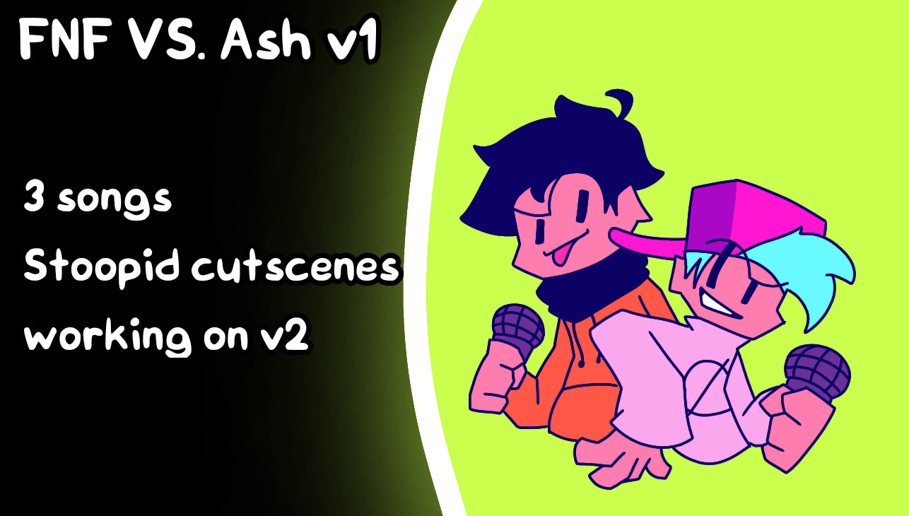 FNF Vs Ash V1 Mod for Friday Night Funkin' | FNF Mods
