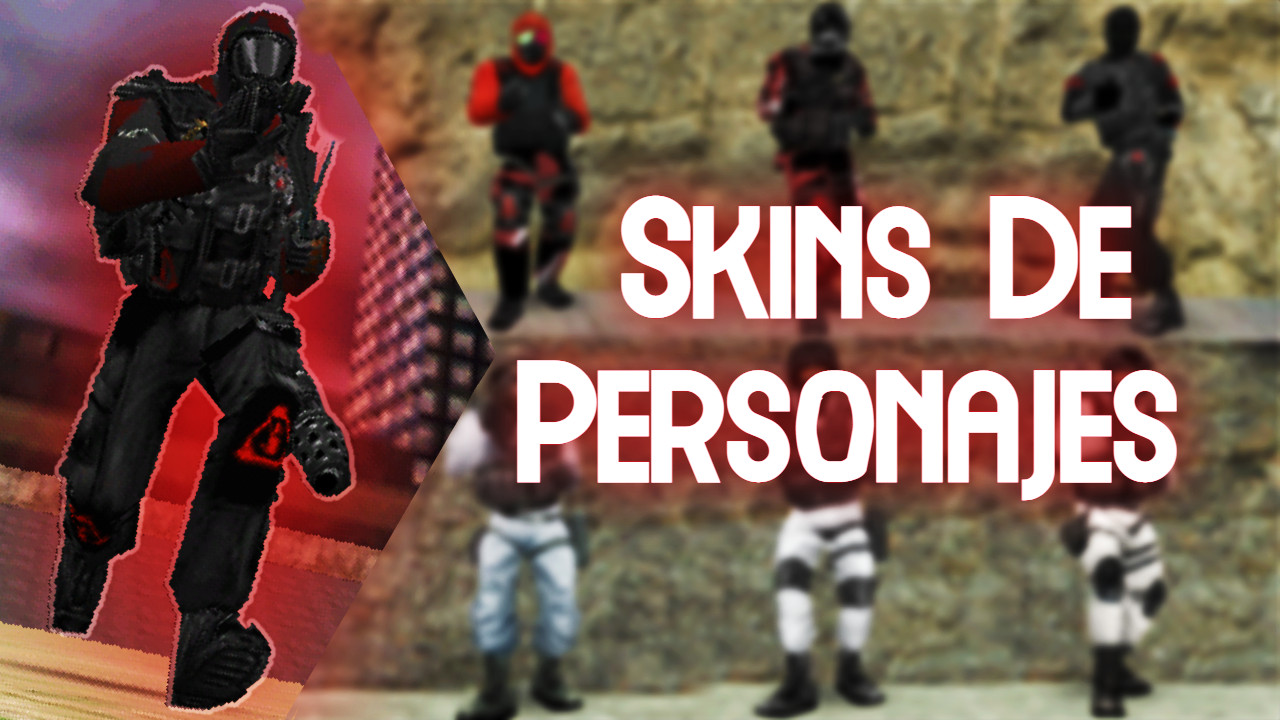 CT and TT Skin Pack, Red y White Mod for Counter-Strike 1.6 | CS1.6 Mods