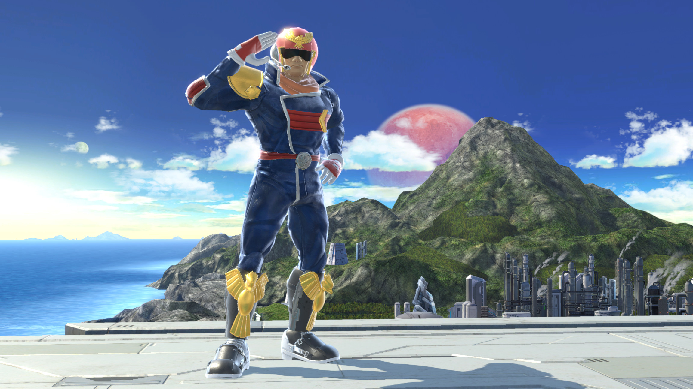 Retro Captain Falcon Mod for Super Smash Bros. Ultimate | SSBU Mods