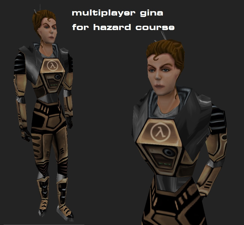 Multiplayer Gina for holo from hazard course [Half-Life] [Mods]