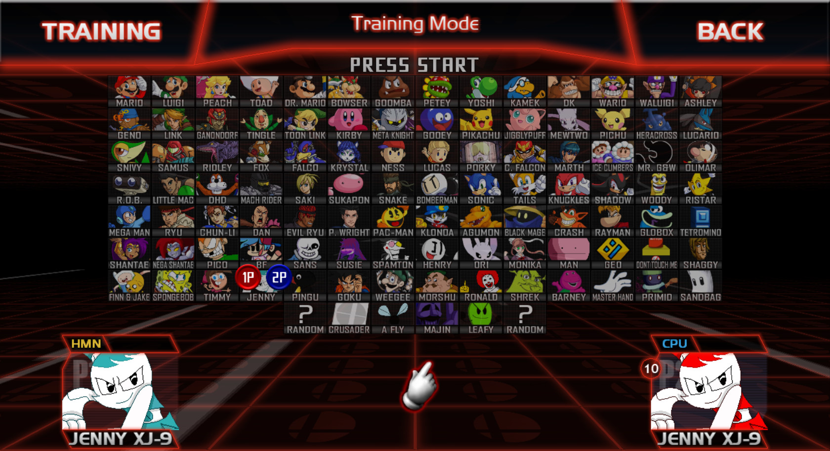 Jenny Wakeman alternative gfx Mod for Super Smash Bros. Crusade | SSBC Mods