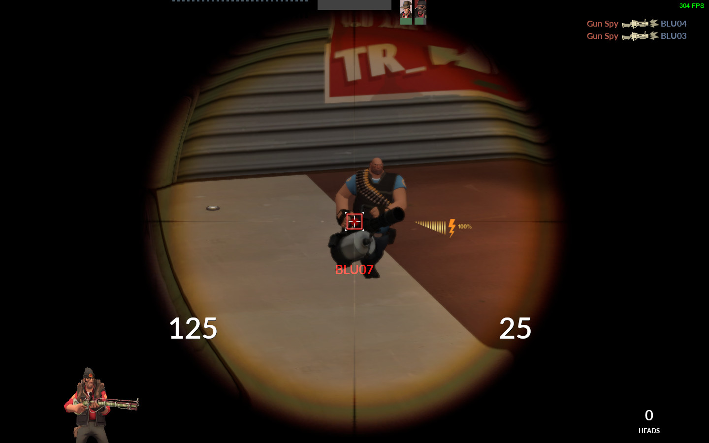 MGR:R Blade Mode Crosshair Mod for Team Fortress 2 | TF2 Mods