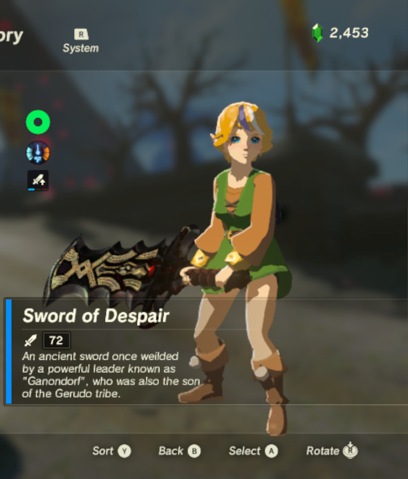 Ganon's Sword of Despair (Hyrule Warriors) Mod for The Legend of Zelda ...