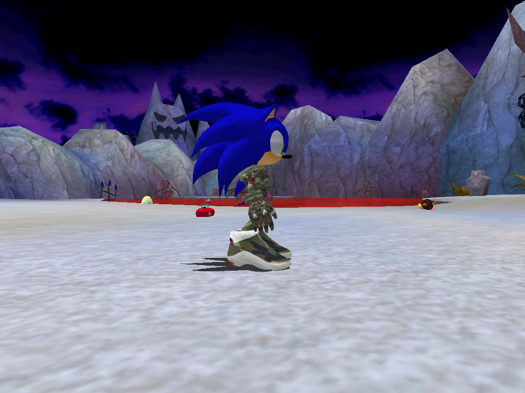 Camouflage Outfit for Sonic's 2nd Outfit [Sonic Adventure 2] [Mods]