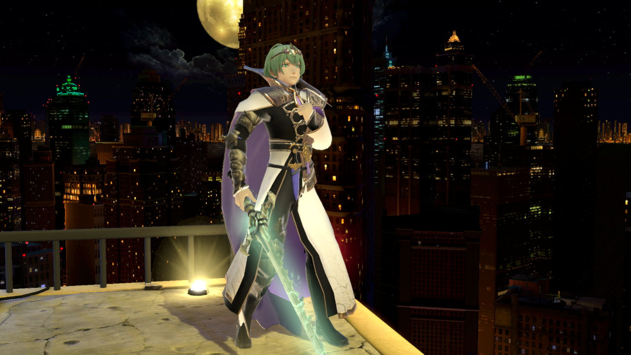 Green & Purple Byleth Effects Mod for Super Smash Bros. Ultimate | SSBU ...