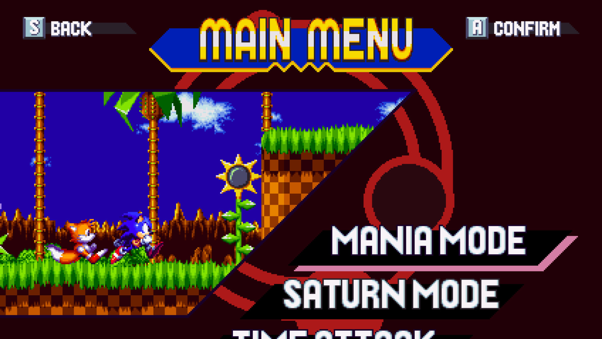 Sonic Mania: Saturn Mod for Sonic Mania | SM Mods