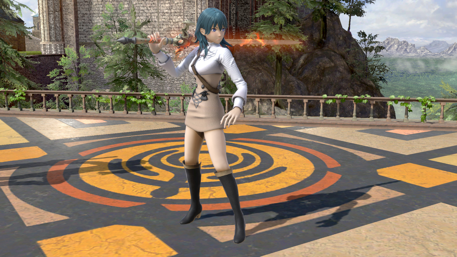Summer Wear Byleth Mod for Super Smash Bros. Ultimate | SSBU Mods