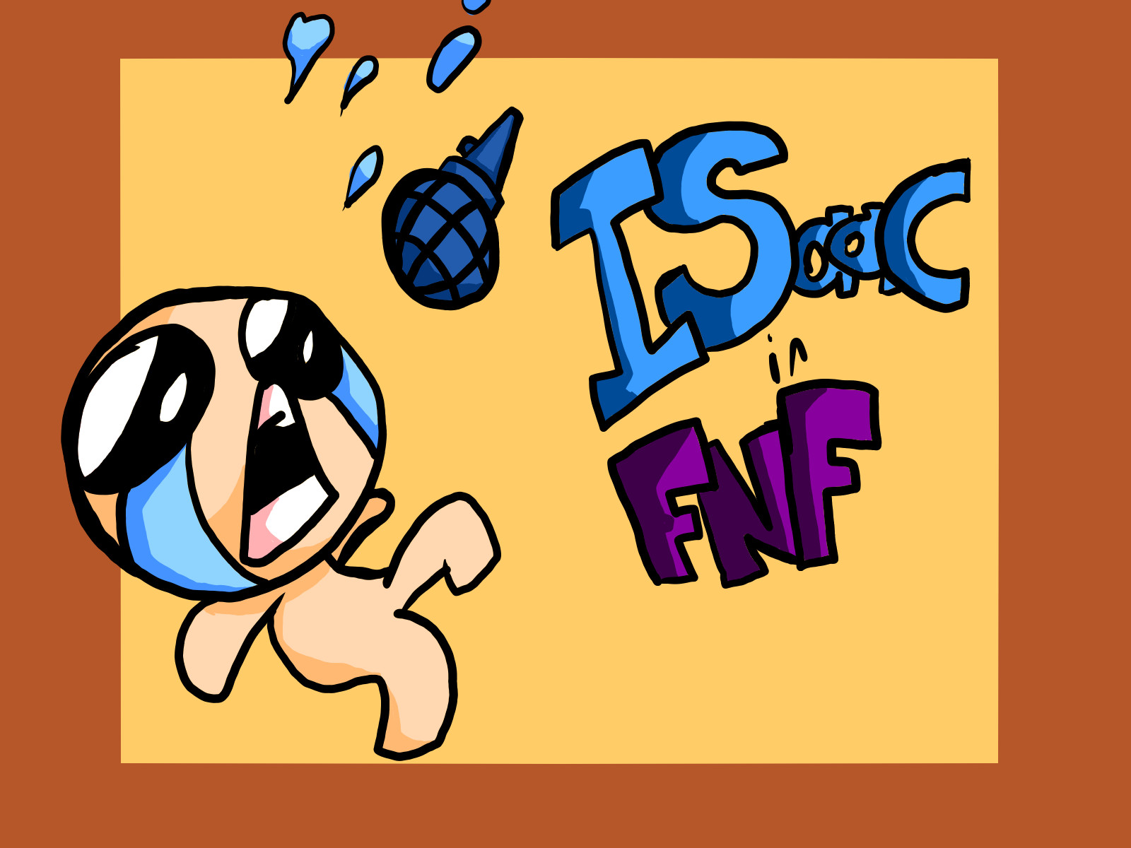 Isaac for Boyfriend [SKIN] Mod for Friday Night Funkin' | FNF Mods
