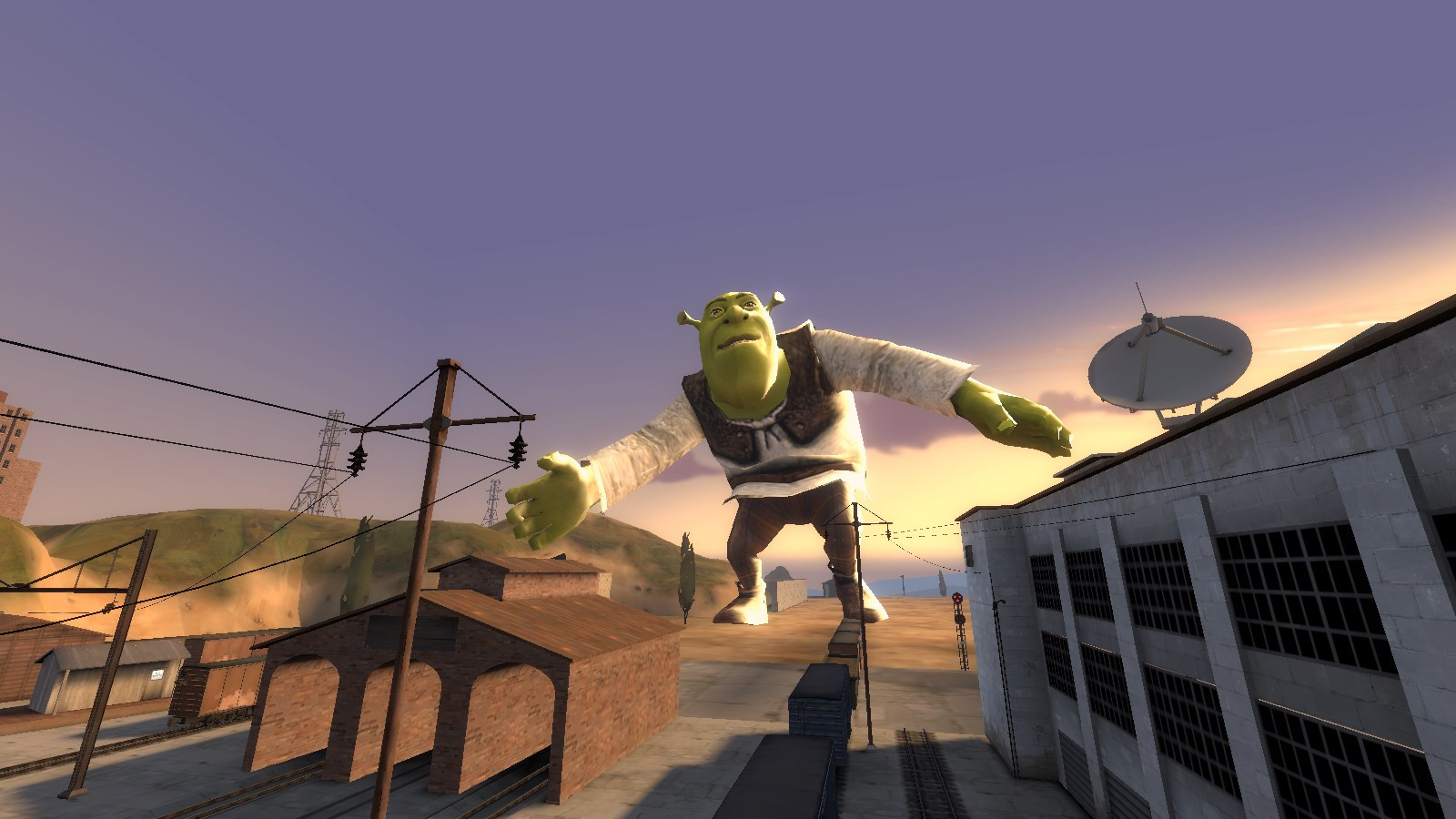 ARENA Shrek Test (Shrek Well) Mod for Team Fortress 2 Classified ...