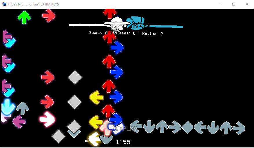 fnf vs thearchy but 9key Mod for Friday Night Funkin' | FNF Mods