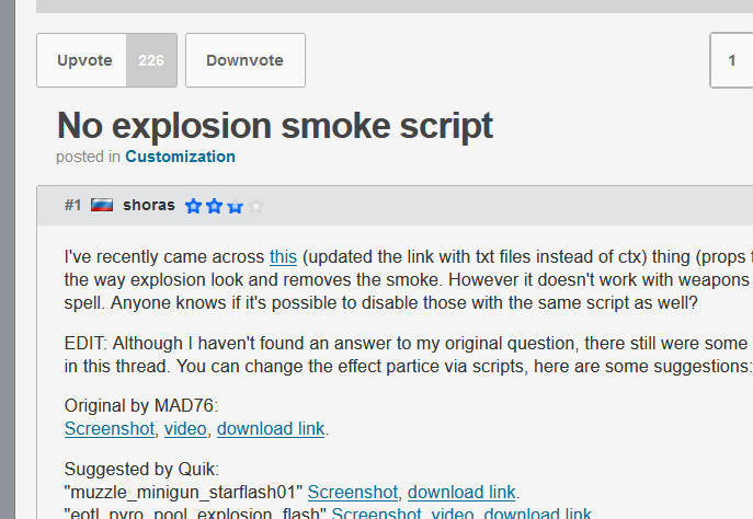 no explosion smoke script (FUNCTIONAL) Mod for Open Fortress | OF Mods