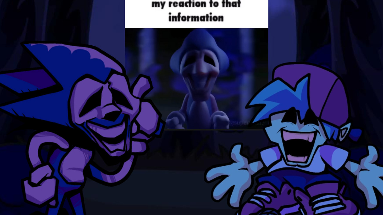 My Reaction To That Information But Majin Sings it [Friday Night Funkin ...