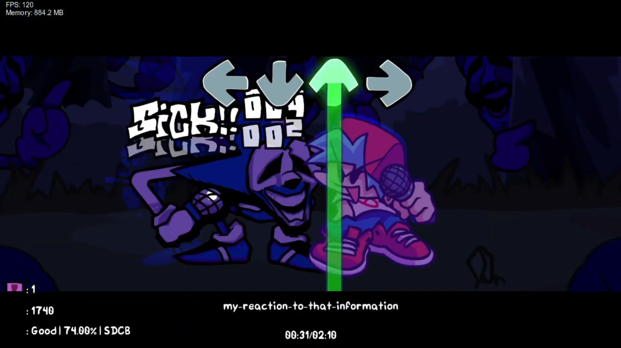 My Reaction To That Information But Majin Sings it [Friday Night Funkin ...