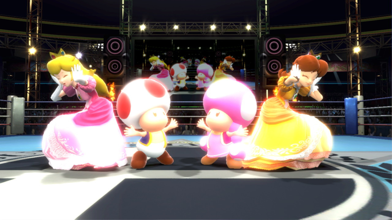 Toadette Over Blue Toad Mod for Super Smash Bros. Ultimate | SSBU Mods