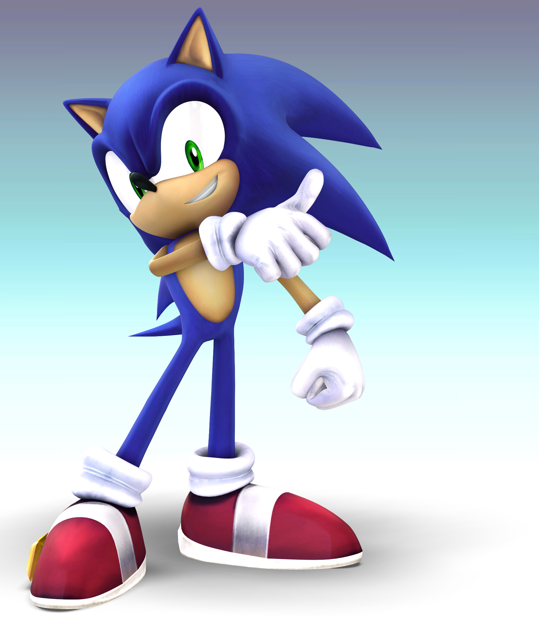 Brawl Sonic Pose Cosmetic Pack Mod for Super Smash Bros. Brawl | Brawl Mods