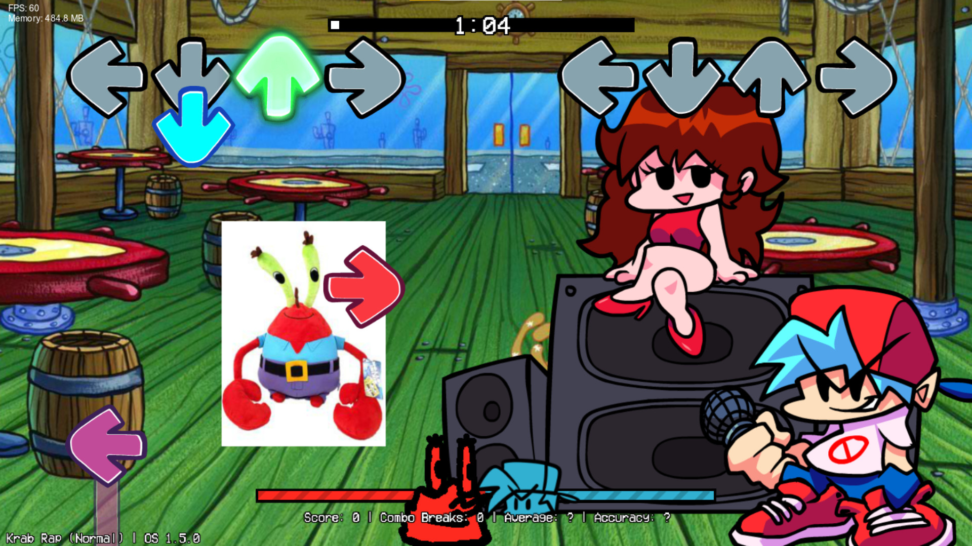 Krab Rap [Friday Night Funkin'] [Mods]