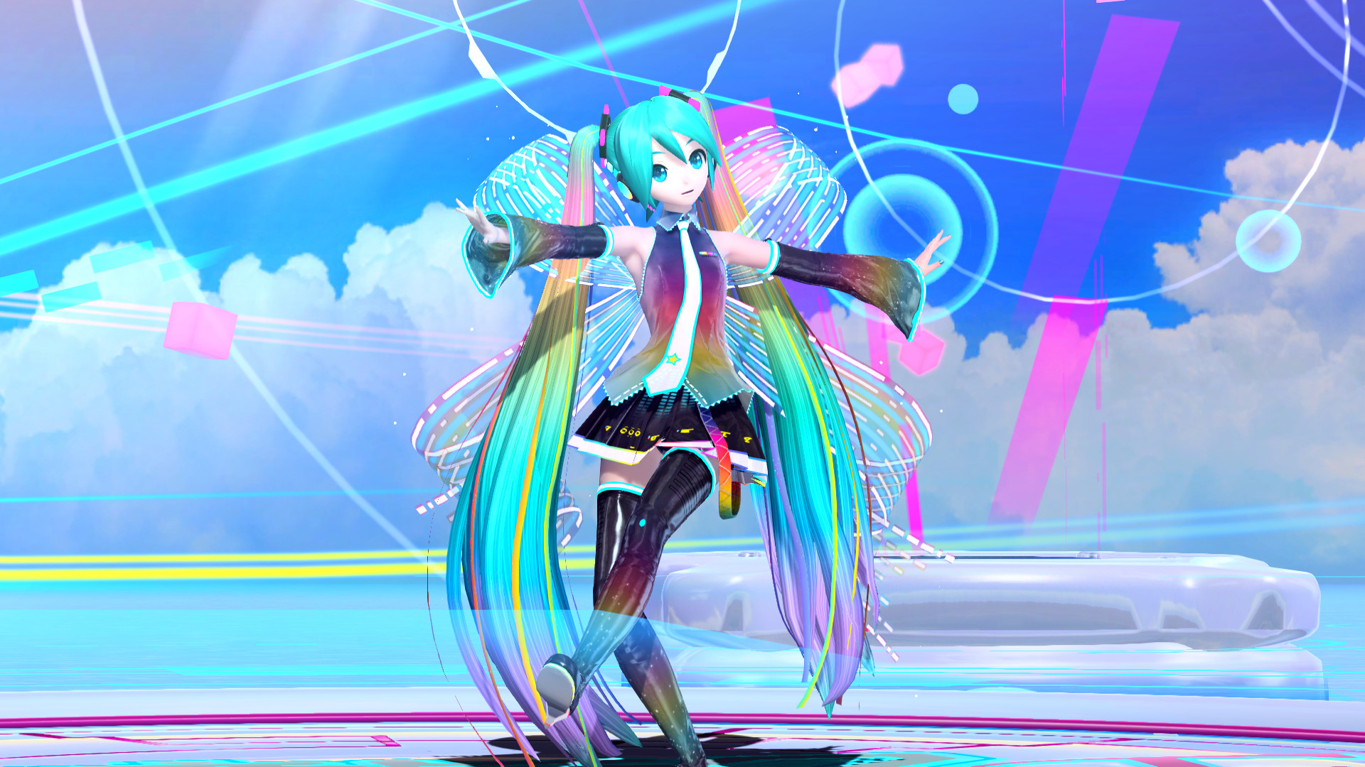 Alternate Celebration Miku Mod for Hatsune Miku: Project DIVA Mega Mix+ ...