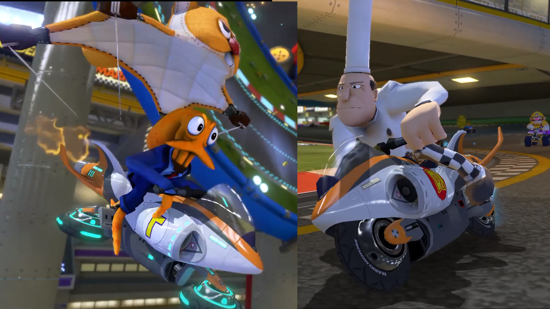 Octodad & Chef Fujimoto Mod for Mario Kart 8 Deluxe | MK8D Mods